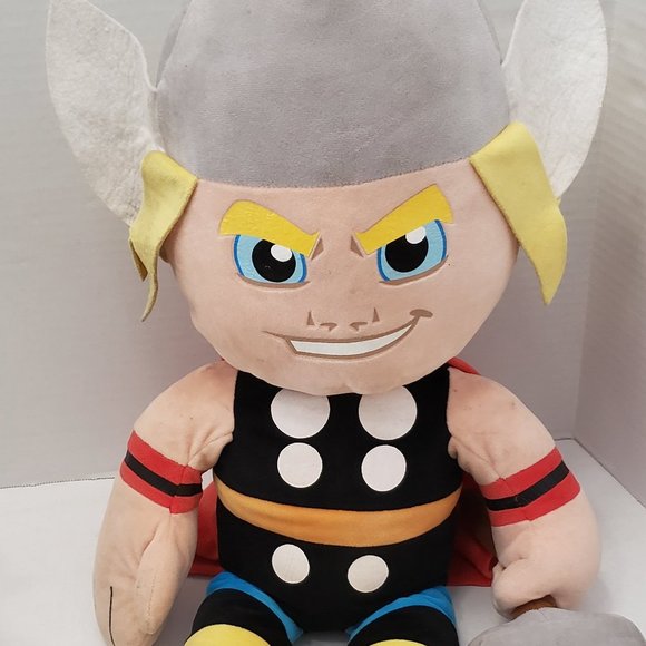 Marvel | Toys | Big Tall Marvel Avengers Comic Plush Thor Stuffed Doll ...